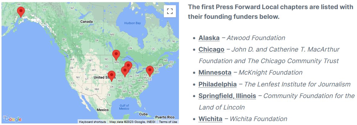 Press Forward announces goal to ‘raise the next $500 million at the ...