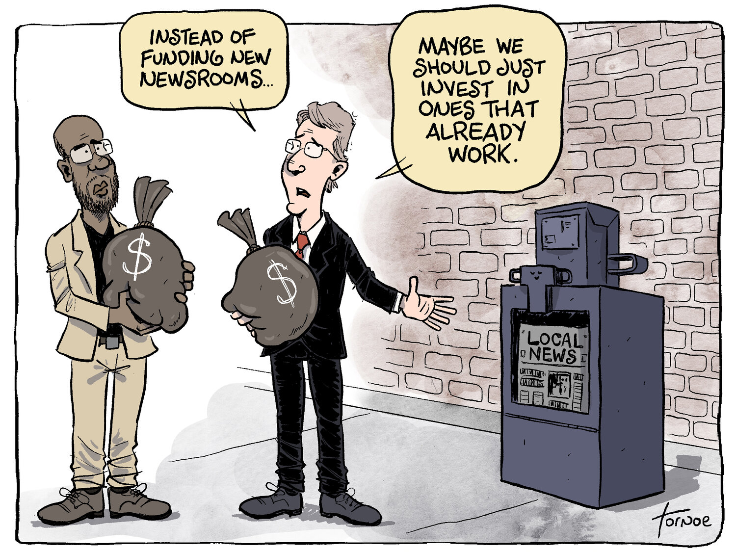 Missing the point: You can’t rebuild local journalism without local ...