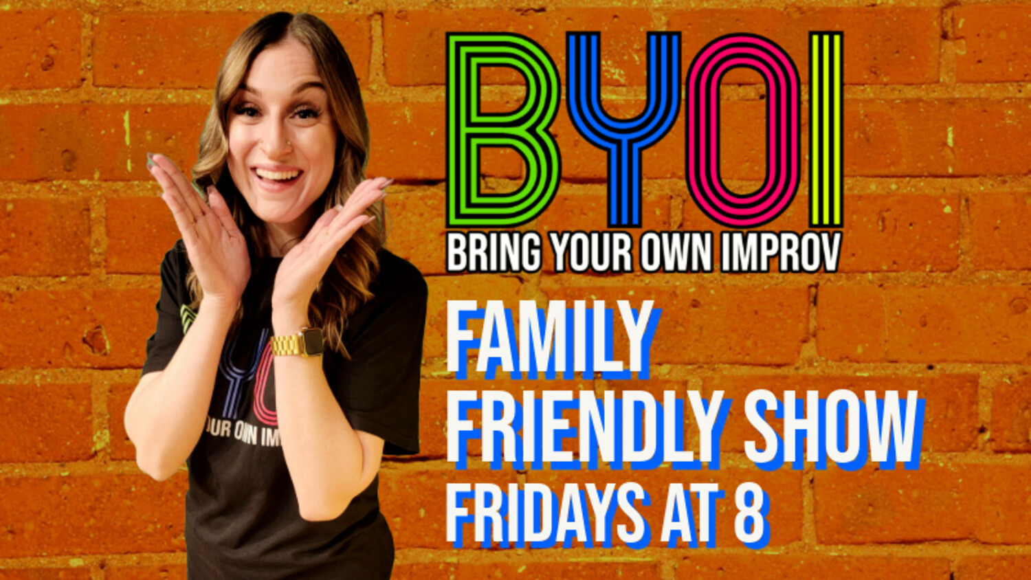 Bring Your Own Improv’s Family Friendly Comedy Show | Hey Rhody Media Co.