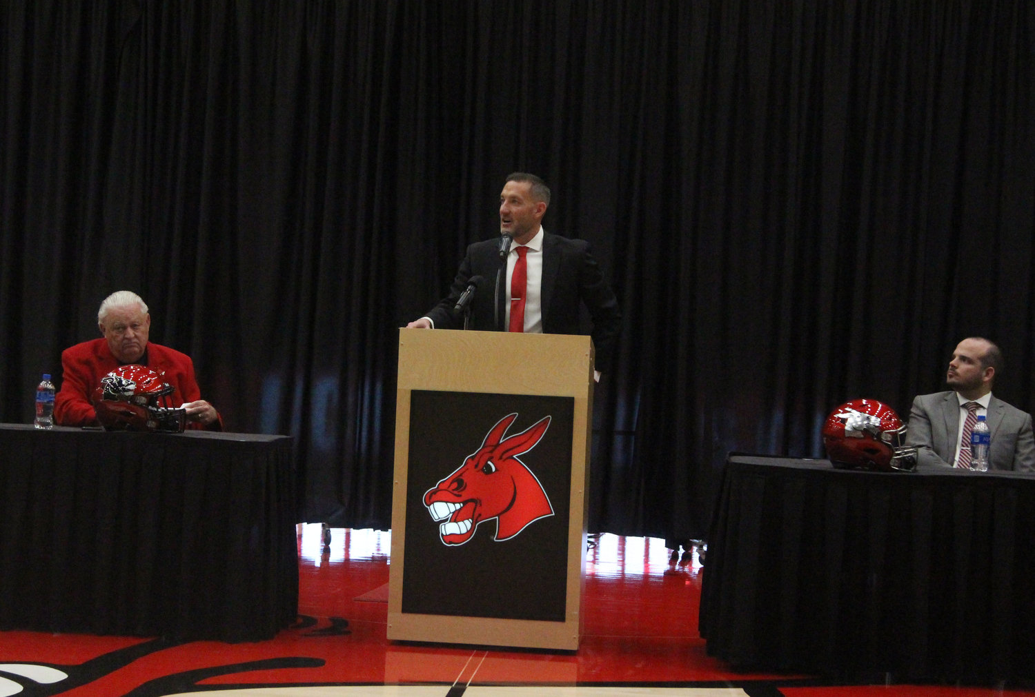 Josh Lamberson introduced as Mules football head coach | Star-Journal