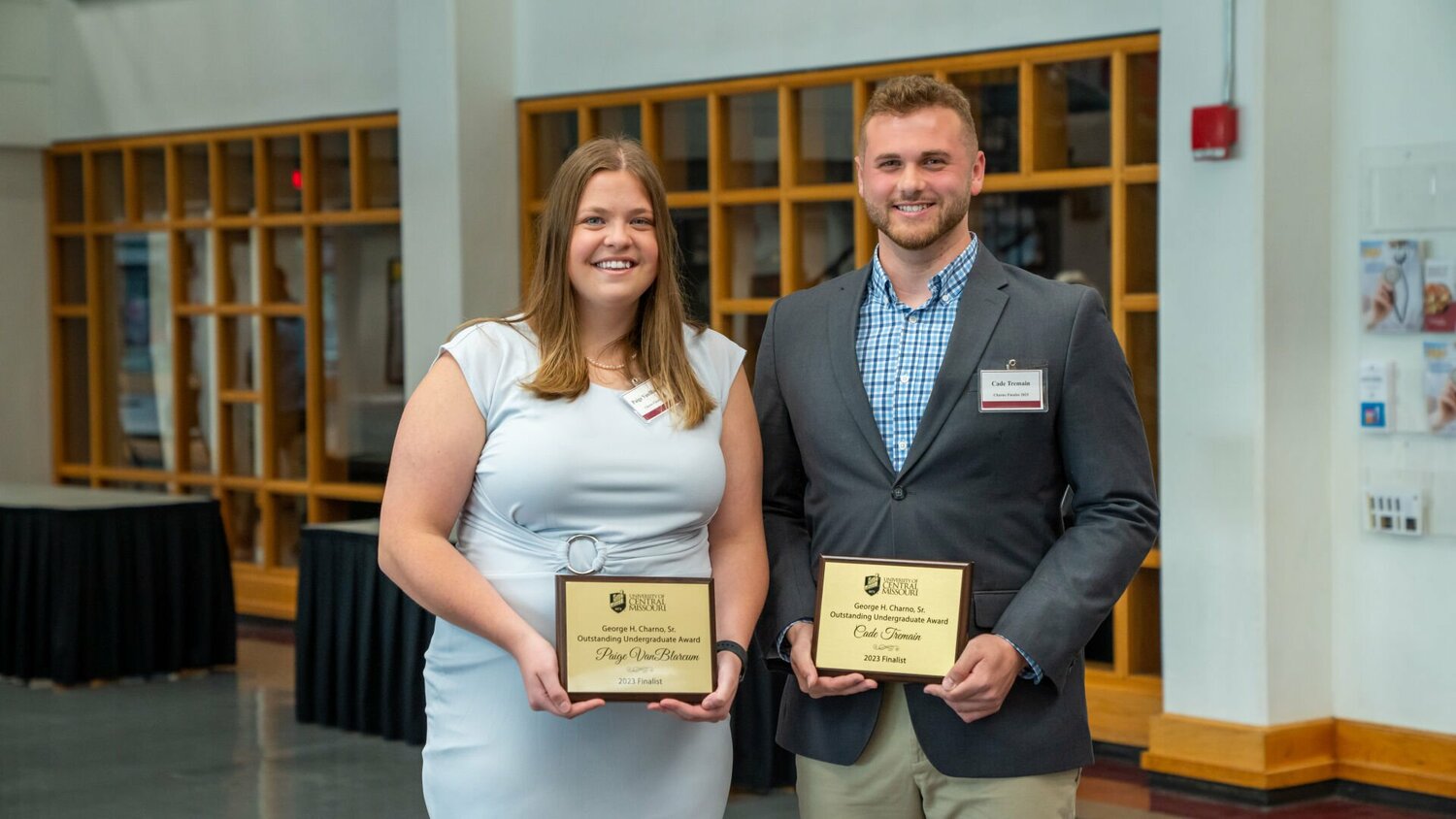 VanBlarcum, Tremain honored as 2023 Charno Award winners at UCM | Star ...