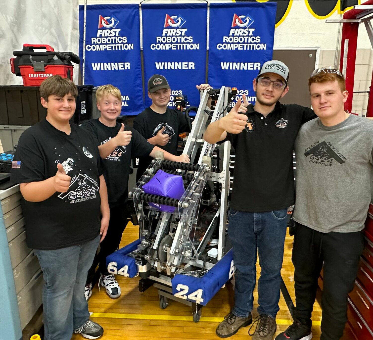 Stealth Panther Robotics wins 2023 Gateway Robotics Challenge | Star ...