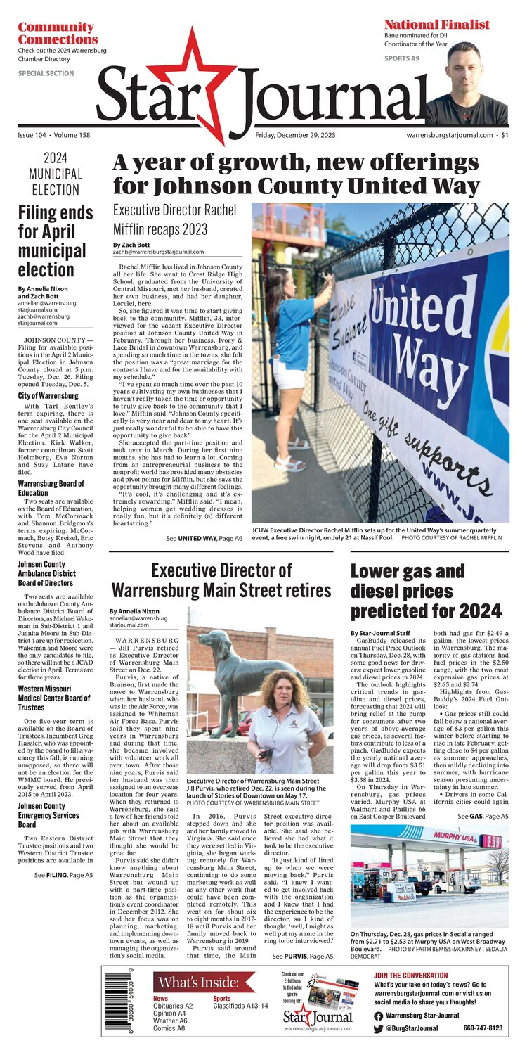 Friday, December 29, 2023 | Star-Journal