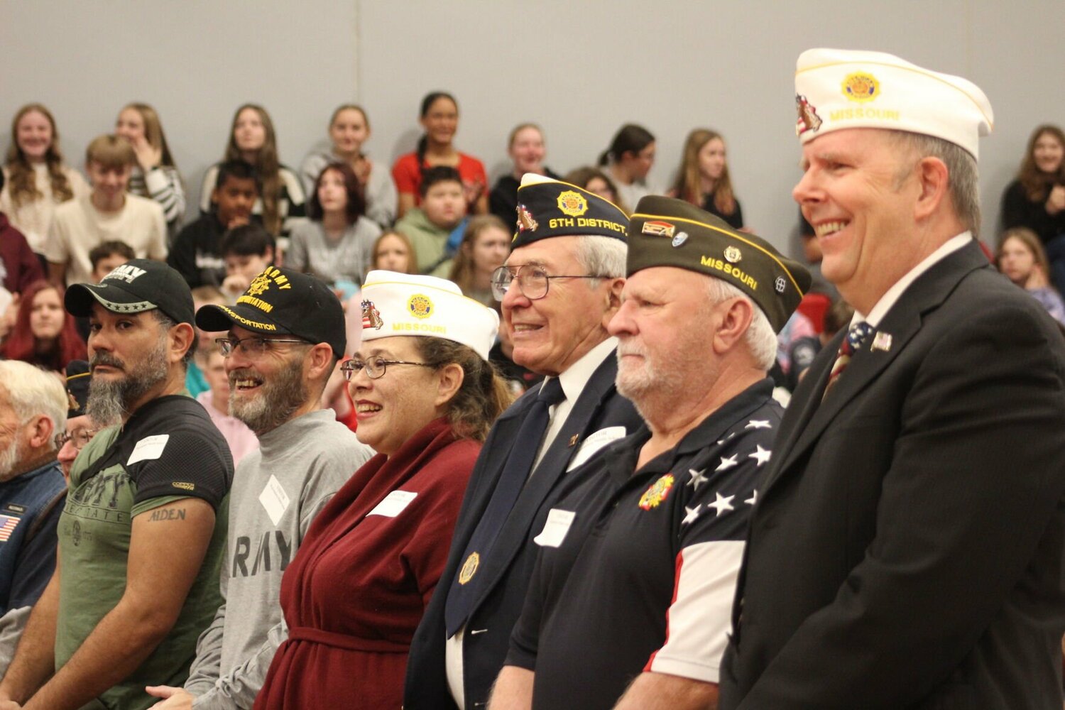 Photos: Warrensburg Middle School assembly honors Veteran's Day | Star ...