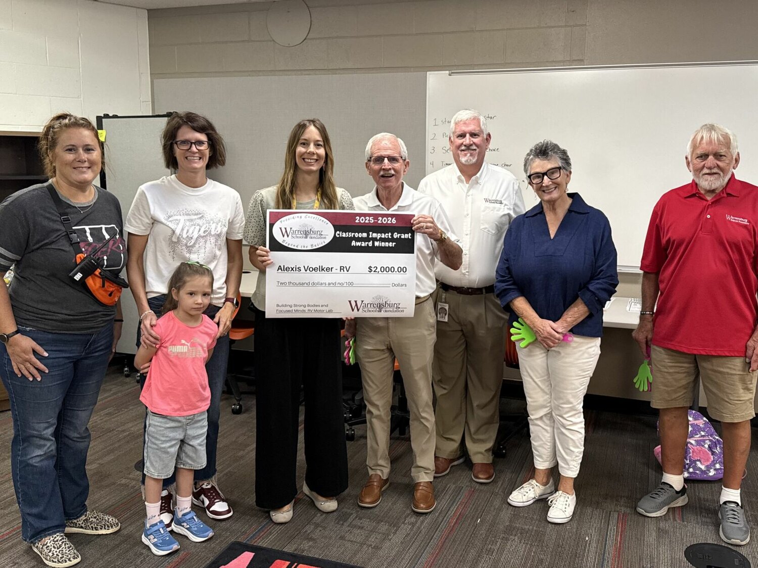 Warrensburg Schools Foundation announces Fall Classroom Impact Grants ...