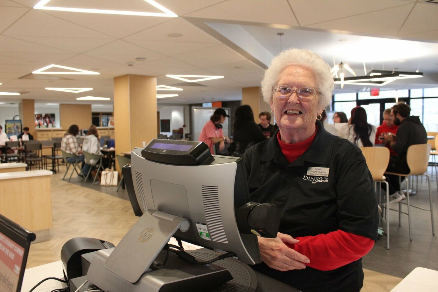Sodexo employee brightens Elliot Student Union’s bottom floor | Star ...