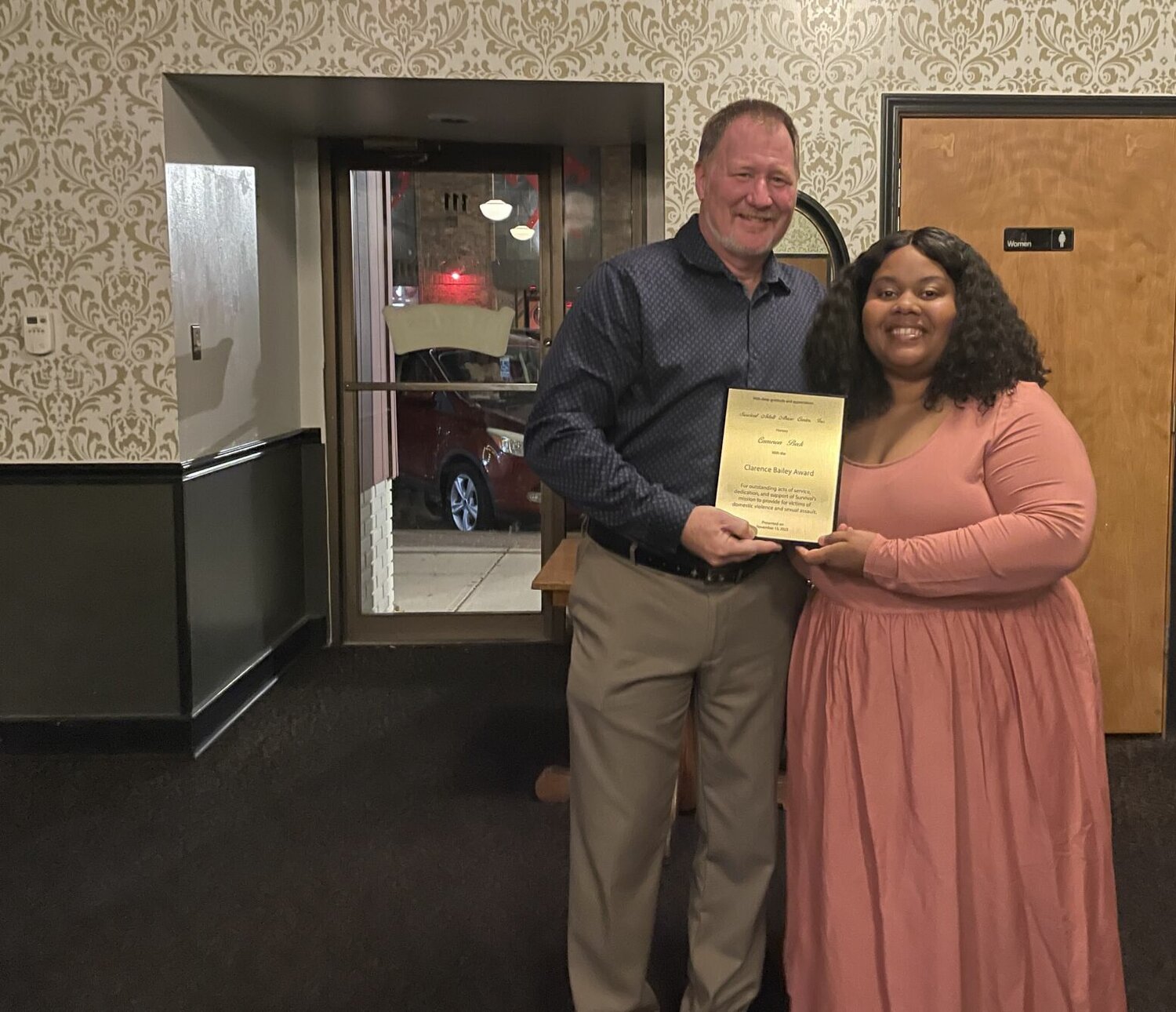 Survival House honors two with Clarence Bailey Award | Star-Journal