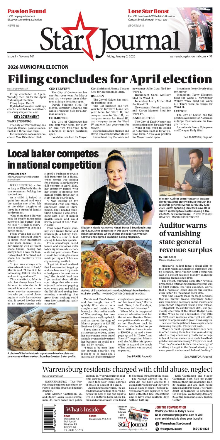 Friday, January 2, 2026 | Star-Journal
