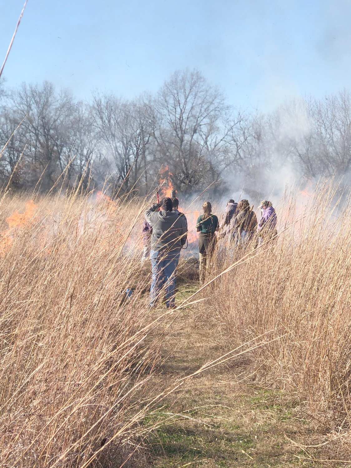 Man helps maintain prairies through Citizens for Environmental Action ...