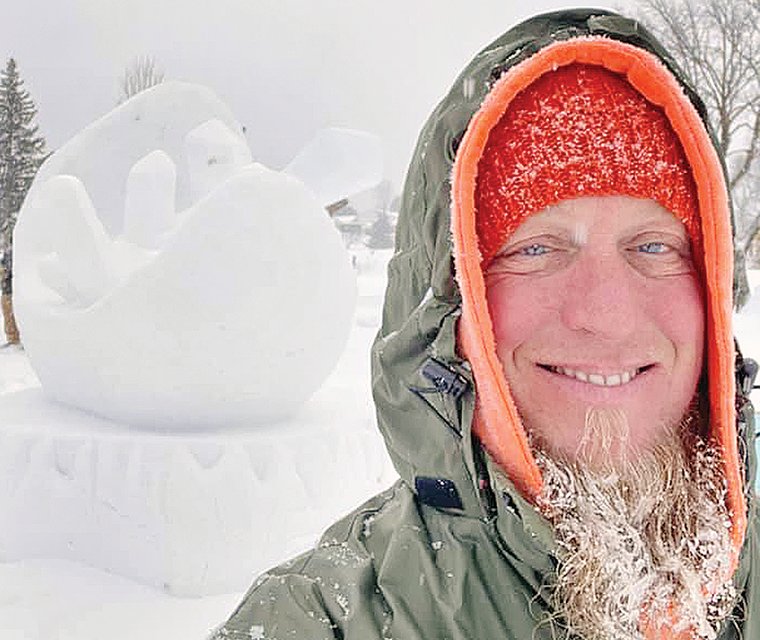 Snow sculpting: ‘Why, just why?’ - The Timberjay