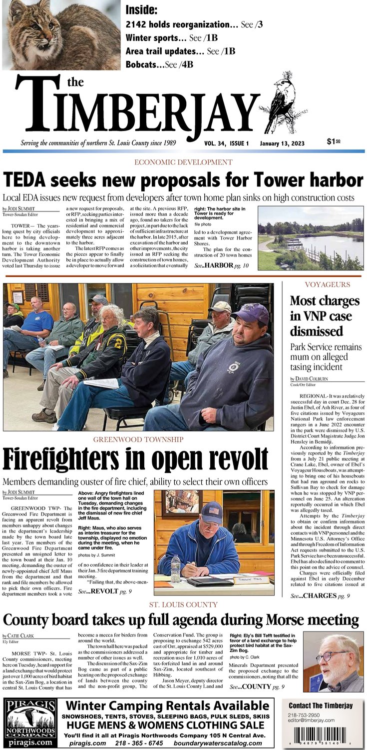 January 13, 2023 e-edition - The Timberjay