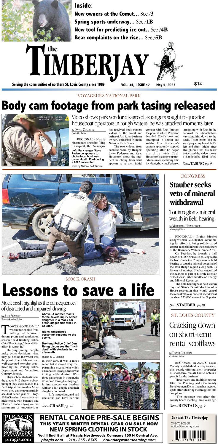 May 5, 2023 e-edition - The Timberjay