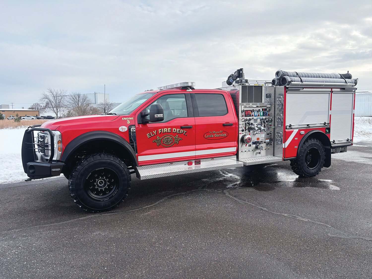 Former firefighter’s gift leads to new truck for Ely Fire - The Timberjay