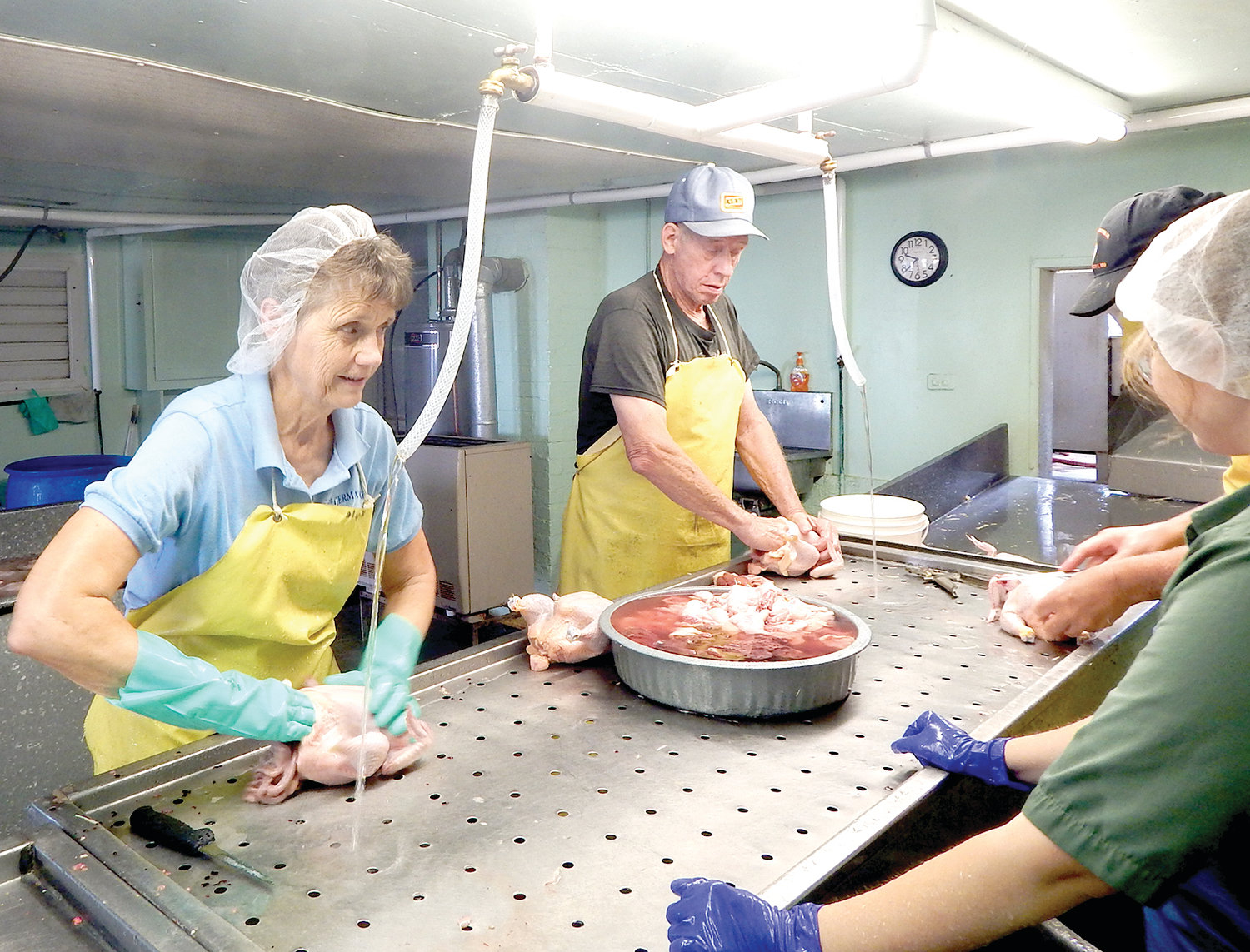 Backes family reopens poultry processing plant, at least for the summer ...