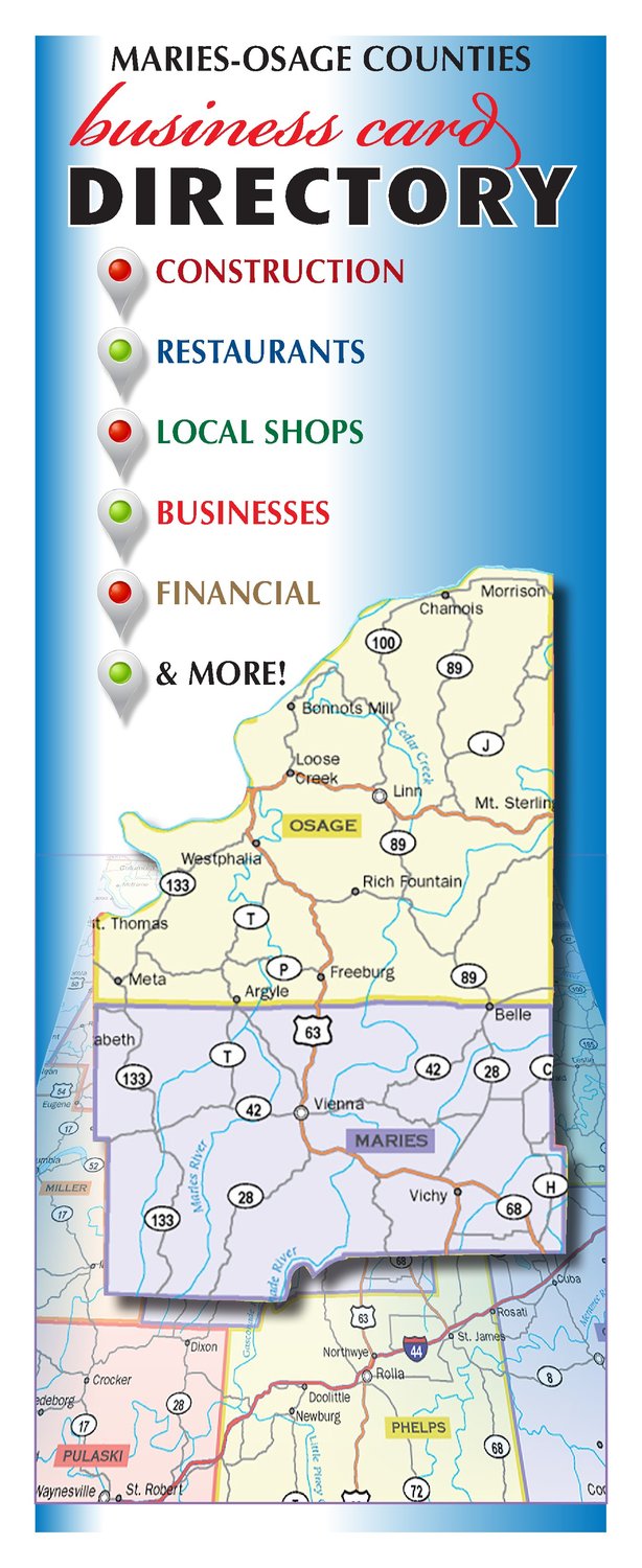 2018 Business Card Directory | Maries County Advocate