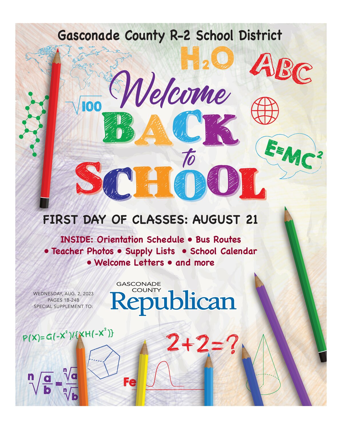 Back to School 2023 | Gasconade County Republican