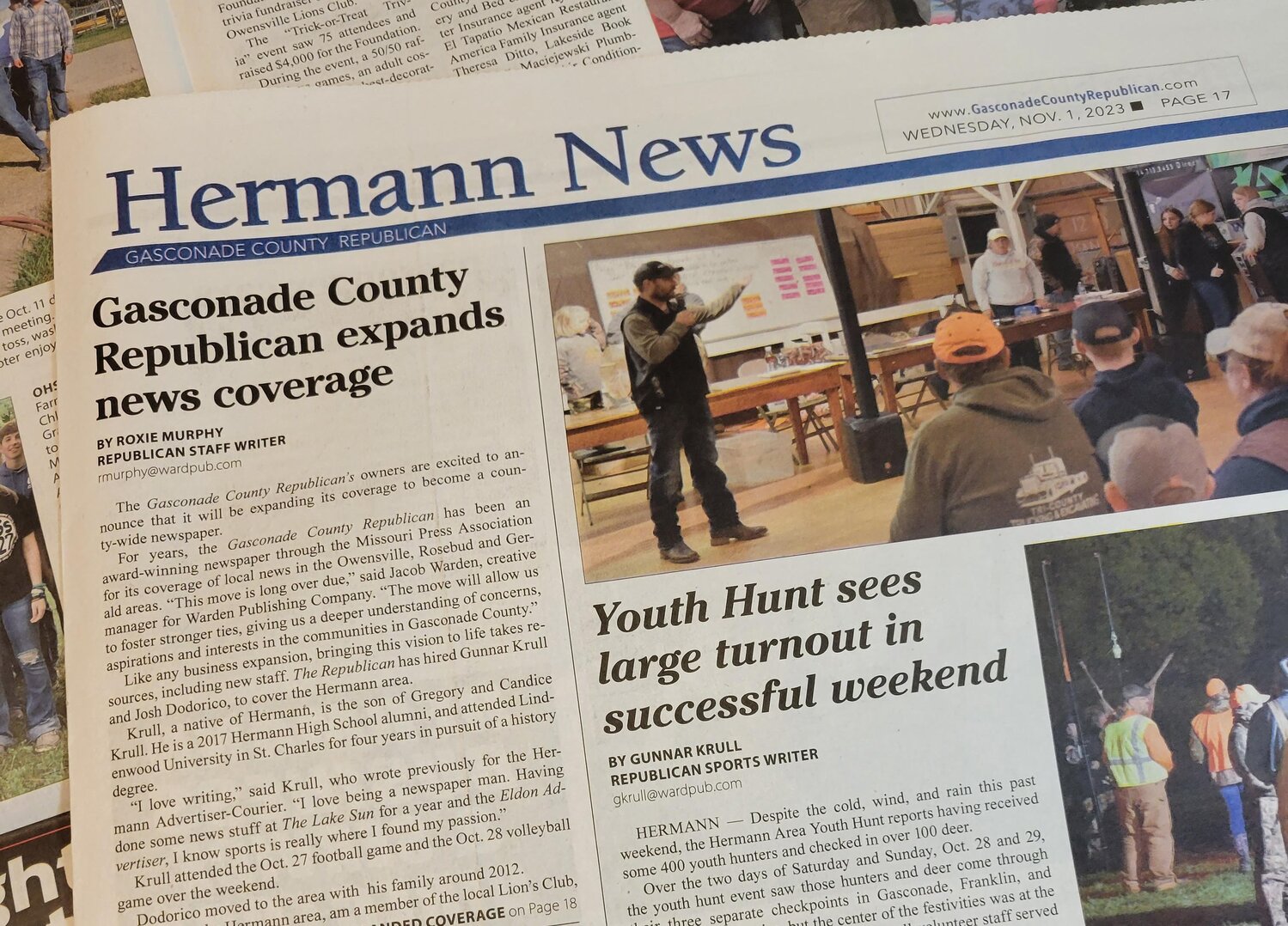 Gasconade County Republican expands news coverage | Gasconade County ...