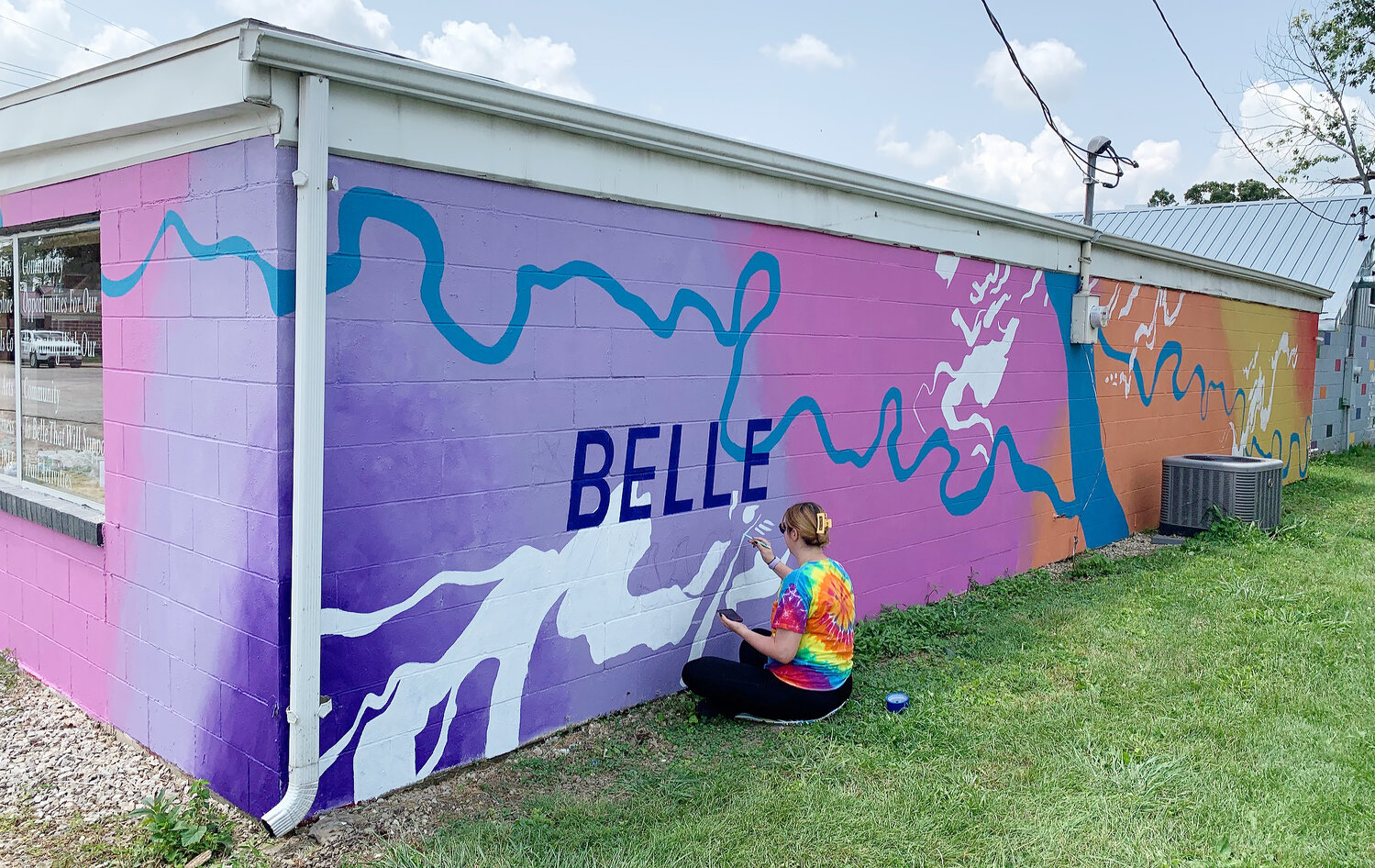 OAC artists paint new mural in Belle | Maries County Advocate