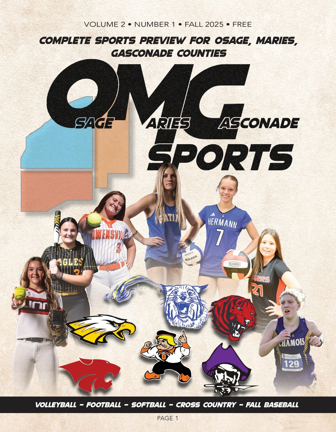 2025 OMG Fall Sports Magazine | Maries County Advocate