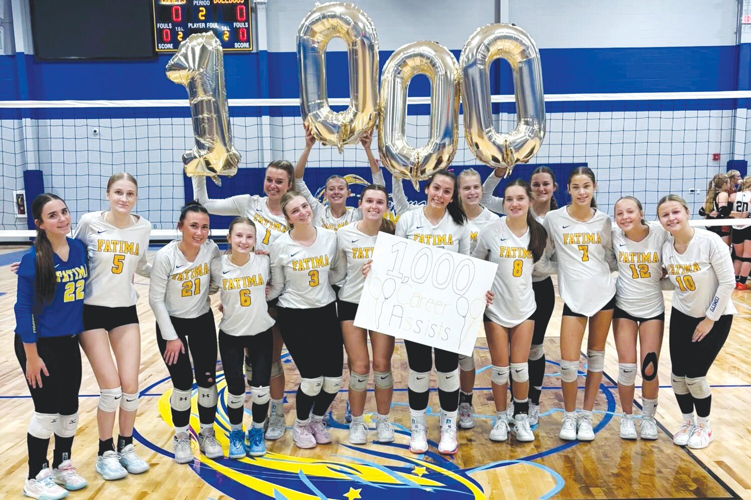 Fatima wins four straight, including first volleyball match in new gym ...