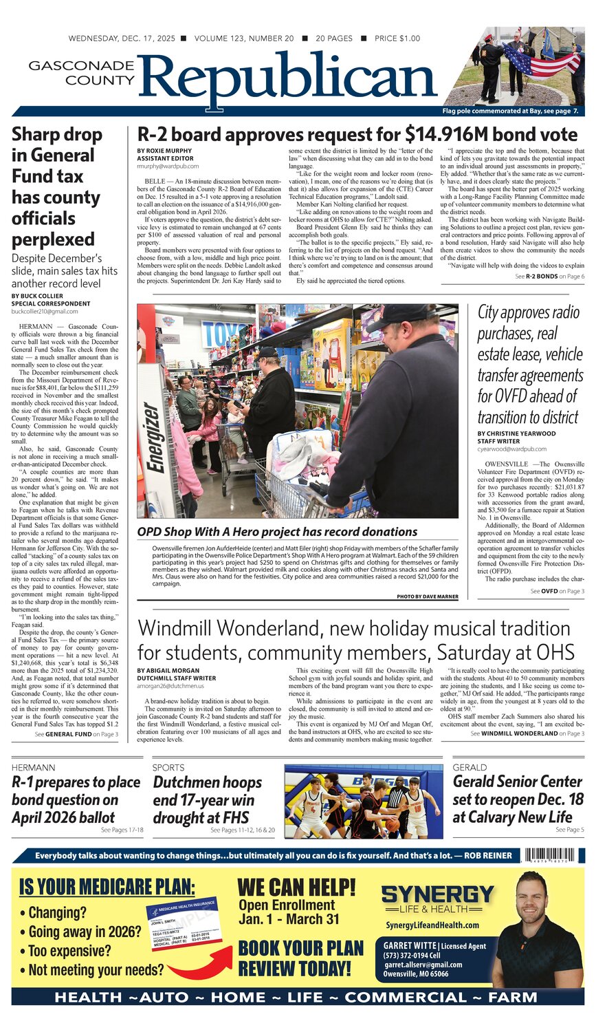 GCR 12-17-2025 | Gasconade County Republican